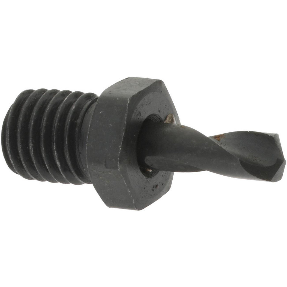 Hertel - Threaded Shank Drill Bit: 1/8" Dia, 135 ° Point, 1/4-28 Shank ...