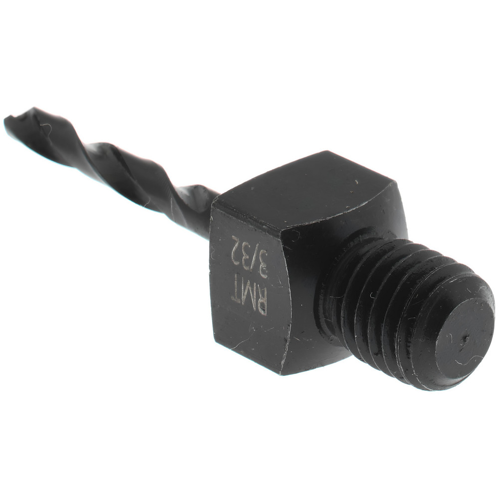 Hertel - Threaded Shank Drill Bit: 3/32" Dia, 135 ° Point, 1/4-28 Shank ...