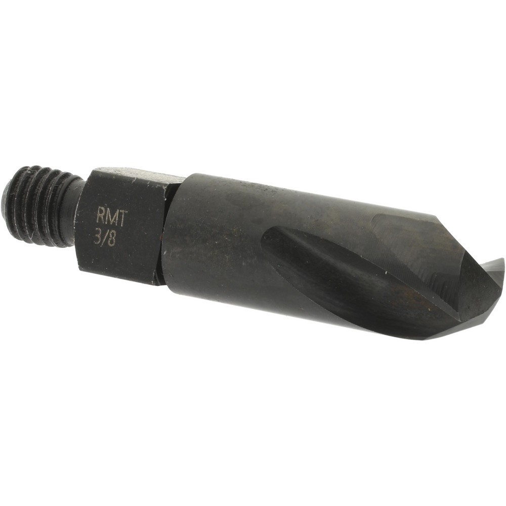 Hertel - Threaded Shank Drill Bit: 3/8" Dia, 135 ° Point, 1/4-28 Shank ...