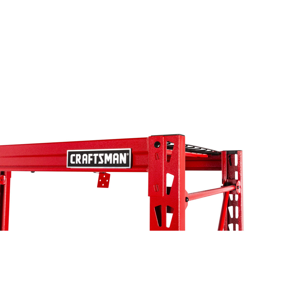 Craftsman - 2-Shelf 3-Foot Tall Stackable Tool Chest Depth Storage Rack ...