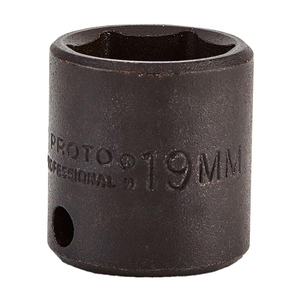 Proto - Impact Socket: 3/8" Drive, 19 mm Socket, Hex Drive | MSC Direct