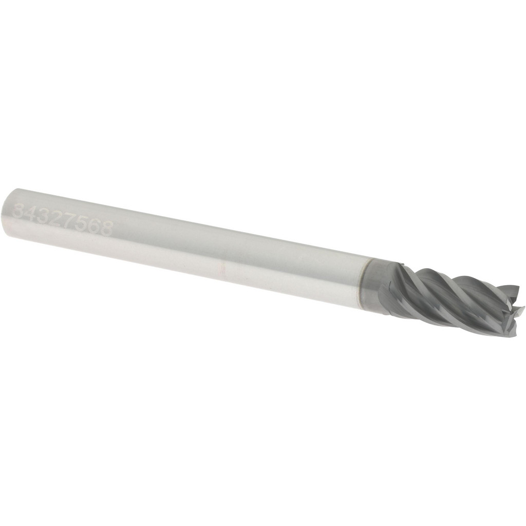 Accupro Square End Mill 3 16 Dia 3 8 LOC 5 Flute Solid Carbide