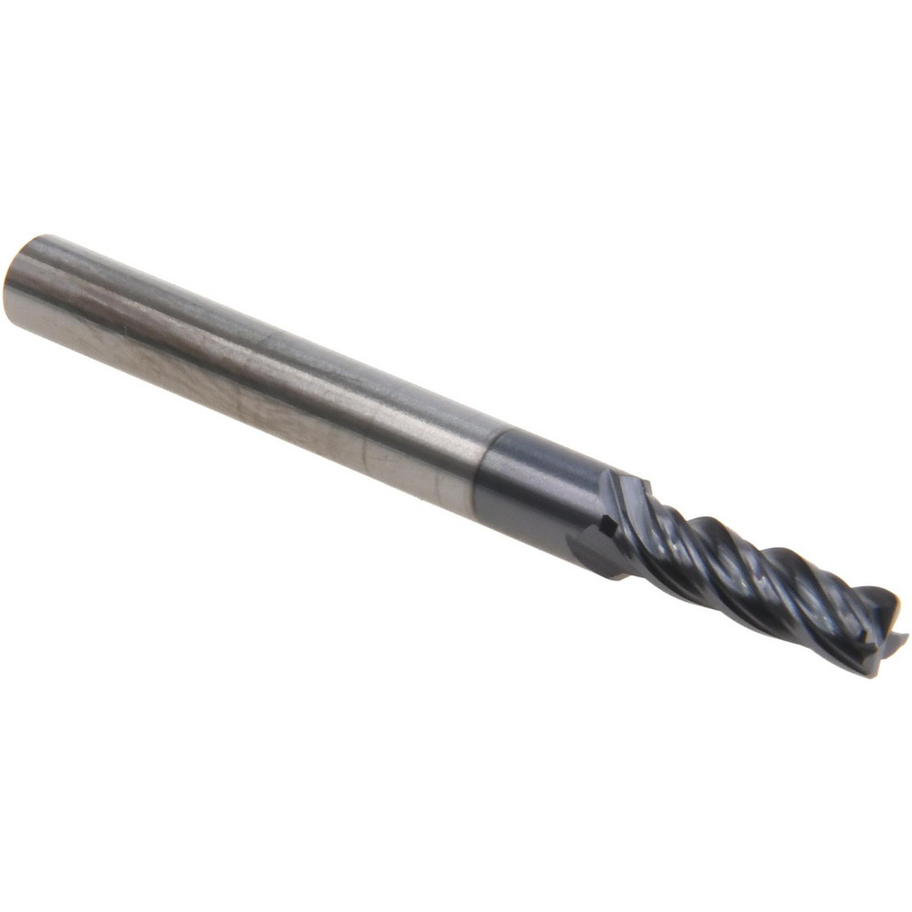 Accupro - Corner Chamfer End Mill: 5/32" Dia, 1/2" LOC, 4 Flute, 0.0100 ...