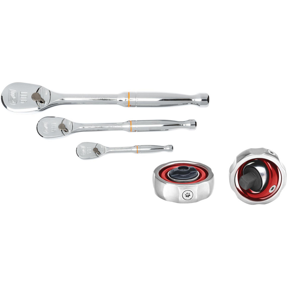 GEARWRENCH - Ratchets: Tool Type: Ratchet Set; Drive Size (Inch): 1/2 ...