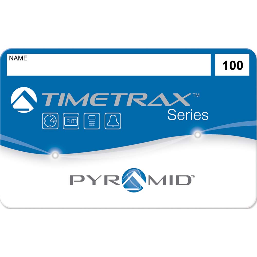 Pyramid - Time Cards & Time Clock Accessories; Type: Swipe Cards ; For ...
