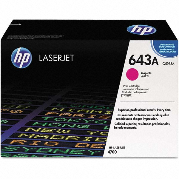 Hewlett-Packard - Office Machine Supplies: Toner Cartridge, Magenta, 1 ...