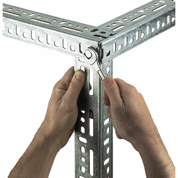 Edsal - Framing Type: Slotted Angle Framing Width One (Inch): 3 ...