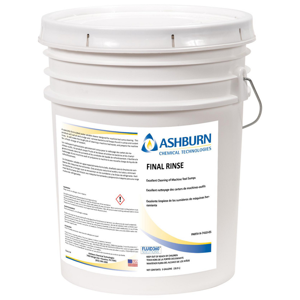 Ashburn Chemical Technologies - FINAL RINSE Water-Based Machine Tool ...
