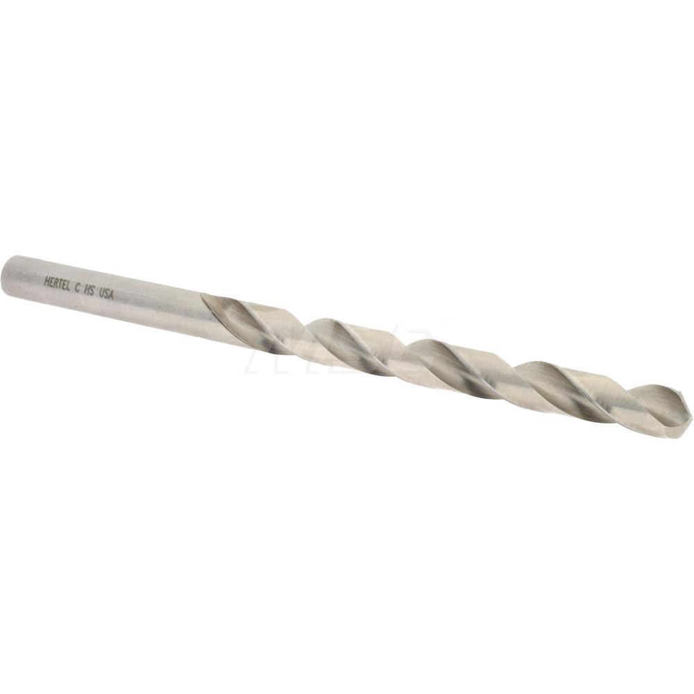 Hertel - Jobber Length Drill Bit: Letter C (0.2420) Dia, 118 deg, HSS ...