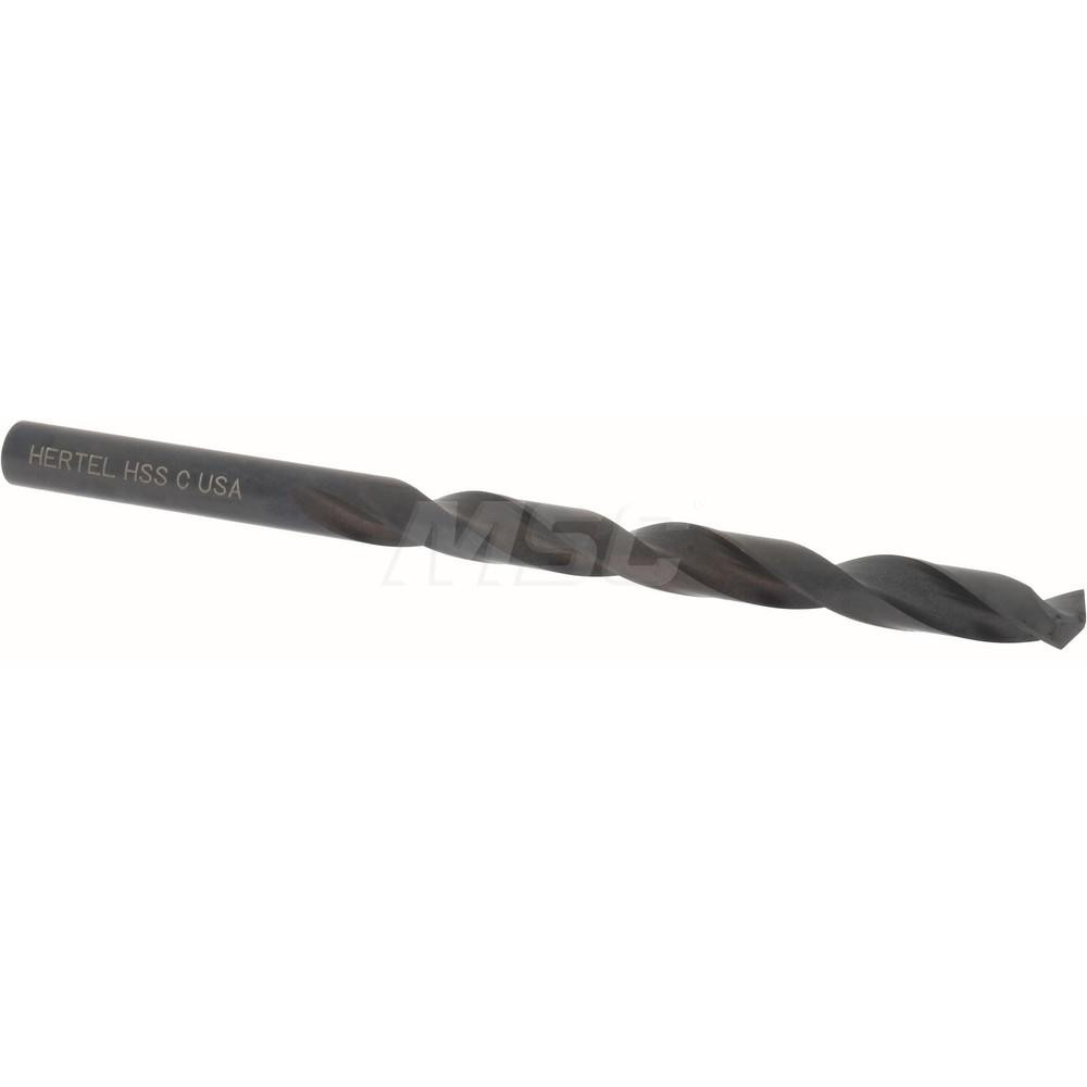 Hertel - Jobber Length Drill Bit: Letter C (0.2420) Dia, 135 deg, HSS ...