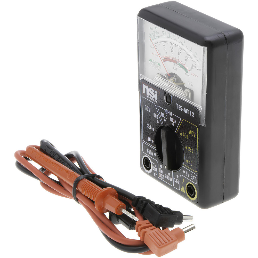 NSI Industries - Multimeters: Multimeter Type: Analog; Measures: Amps ...