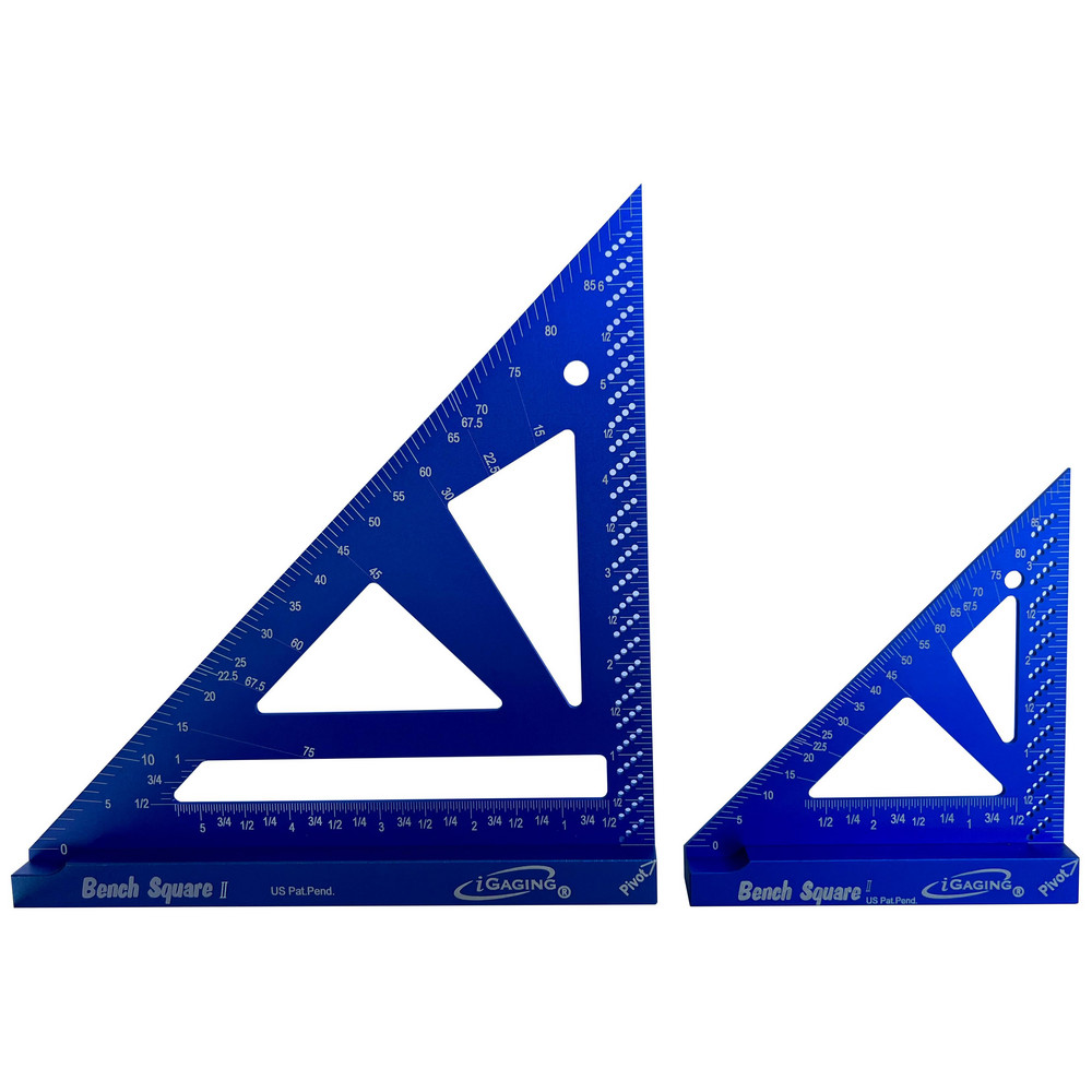 iGaging - Square Sets: Base Length: 7.0000; Base Width: .6875 | MSC Direct