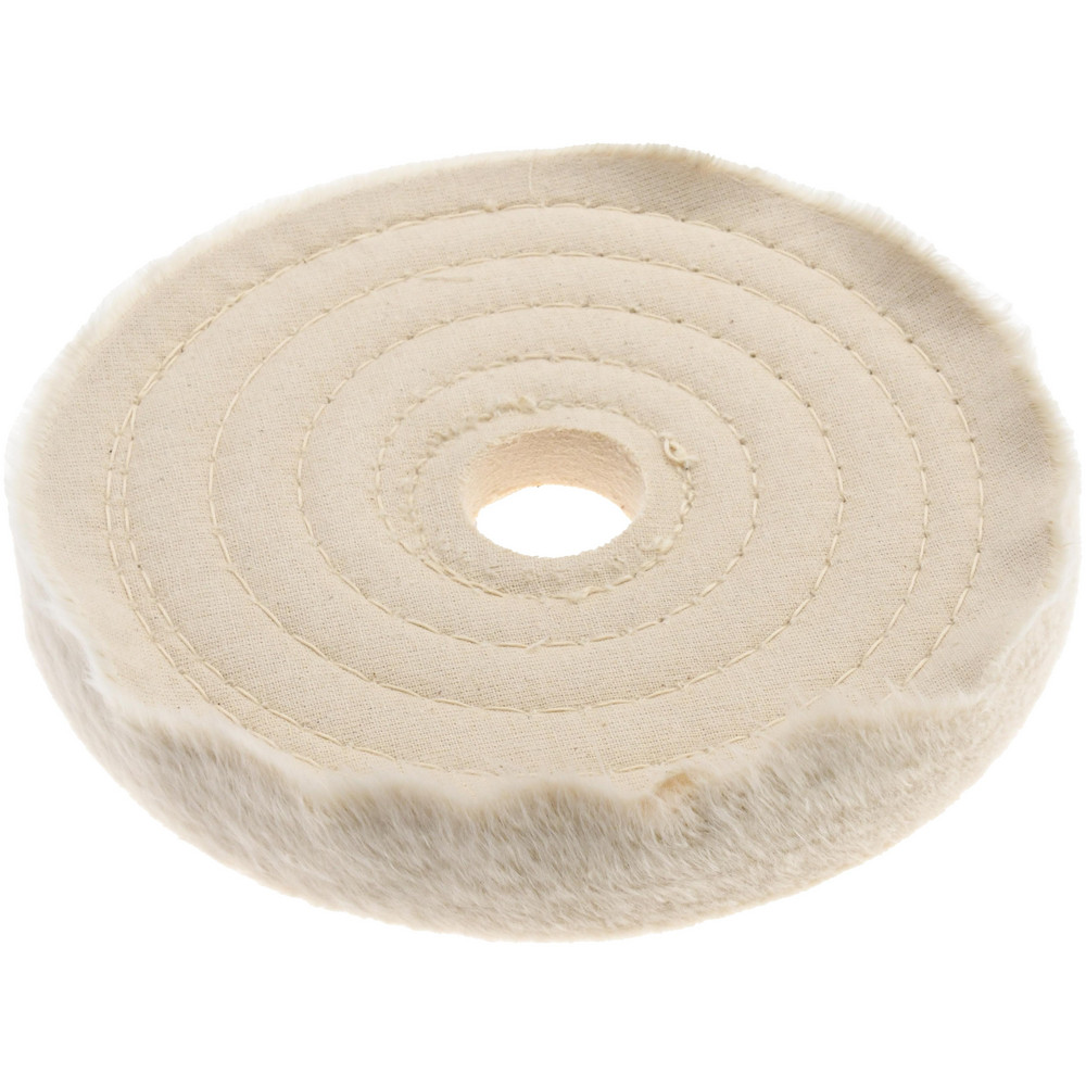 Made in USA - Unmounted Spiral Sewn Buffing Wheel: 6" Dia, 1/2" Thick ...
