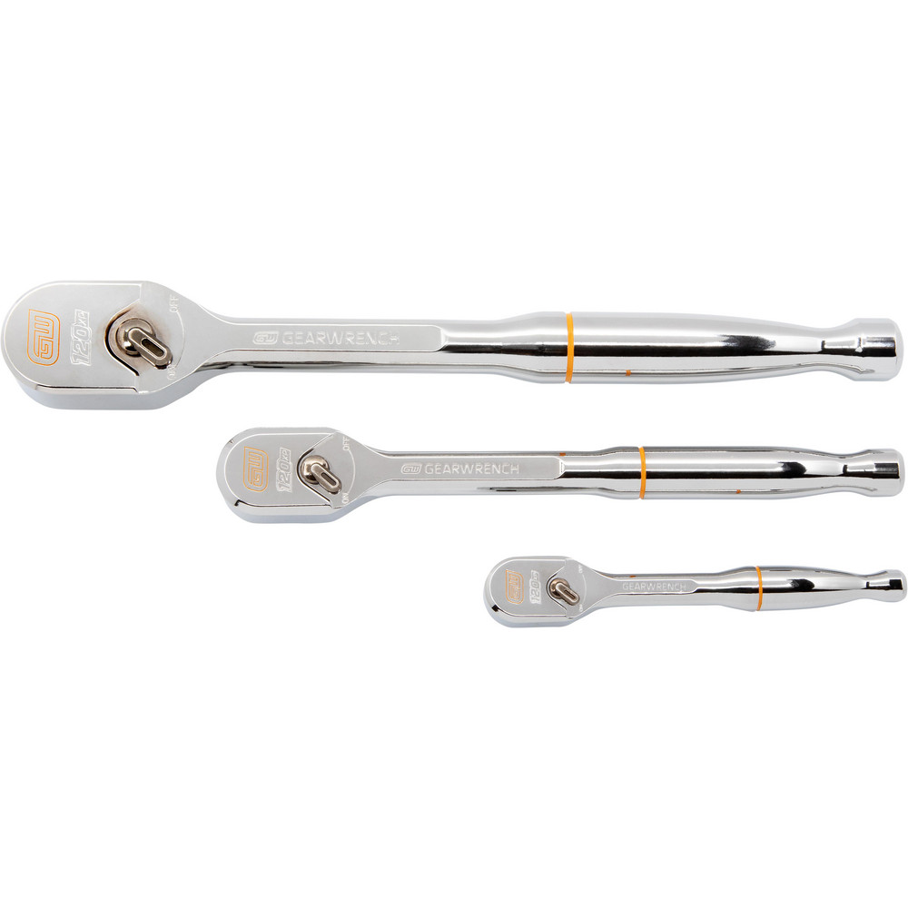 GEARWRENCH - Ratchet Sets: Drive Size (Inch): 1/2, 1/4, 3/8; Overall ...