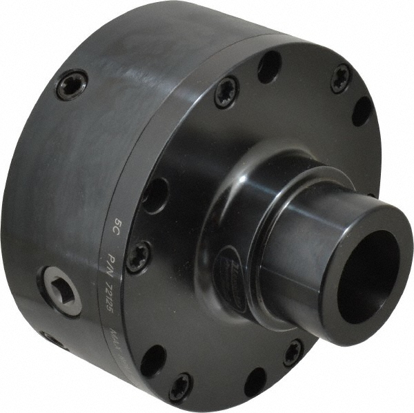 Lexair - 1-1/16" Max Capacity Flatback Spindle 5C Lathe Collet Chuck ...