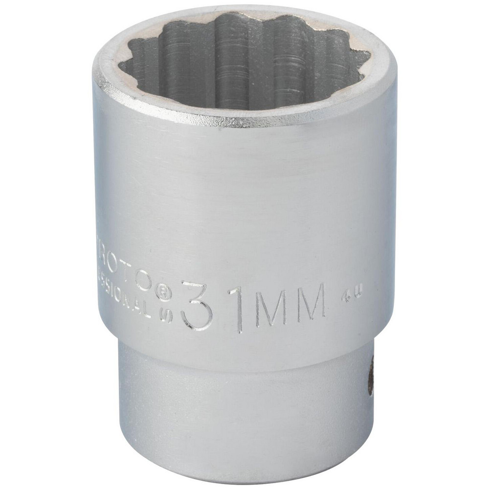 Proto - Standard Hand Socket: 3/4" Drive, 31.00 mm Socket, 12-Point ...