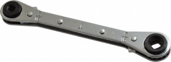 Proto - Box End Wrench: 1/4 & 3/16 Sq in x 3/8 & 5/16 Sq in, 4 Point ...