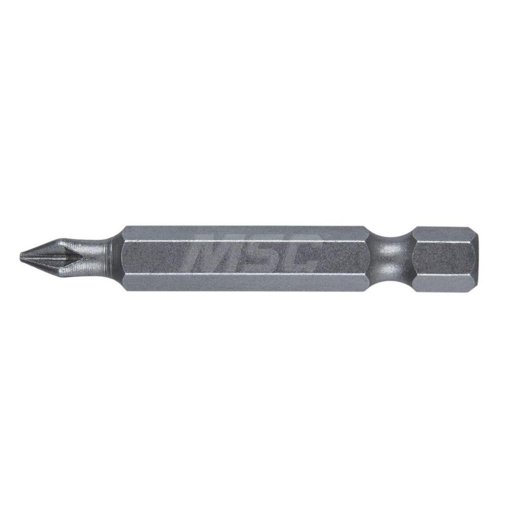 Irwin - Power Screwdriver Bit: Phillips Bit, #1 Phillips | MSC Direct