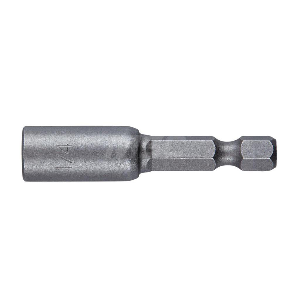 Irwin - Power Screwdriver Bit: Magnetic Nutsetter Bit, 1/4" Hex | MSC ...