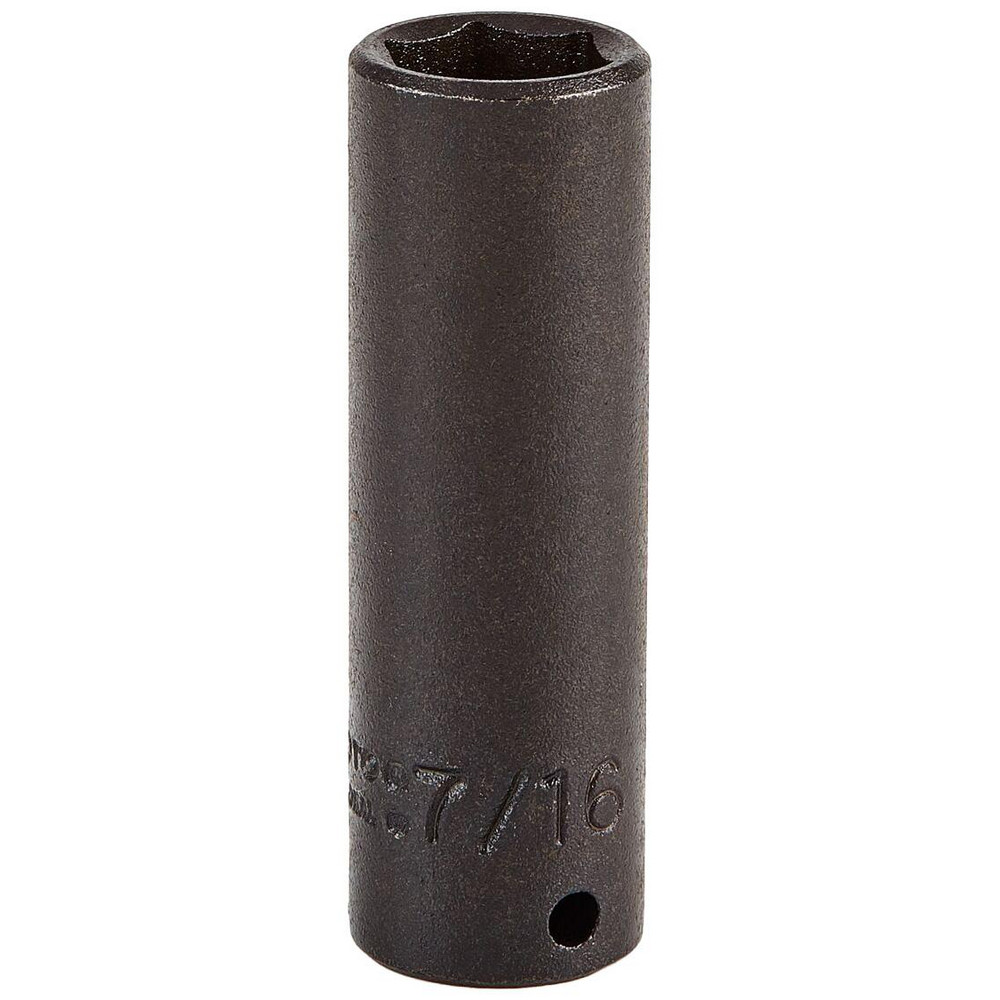 Proto - Impact Socket: 1/4" Drive, 7/16" Socket, Hex Drive | MSC Direct