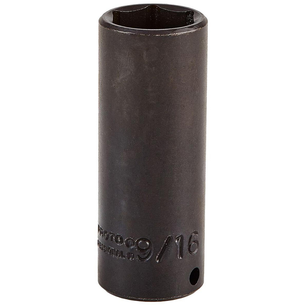Proto - Impact Socket: 1/4" Drive, 9/16" Socket, Hex Drive | MSC Direct