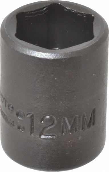 Proto - 1/4" Drive 12mm Standard Impact Socket - 84984970 - MSC ...