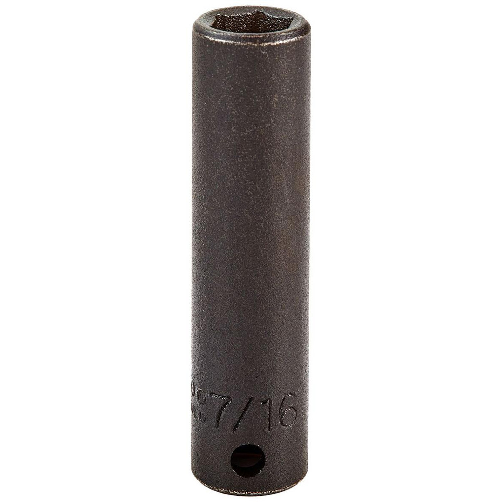 Proto - Impact Socket: 3/8" Drive, 7/16" Socket, Hex Drive | MSC Direct