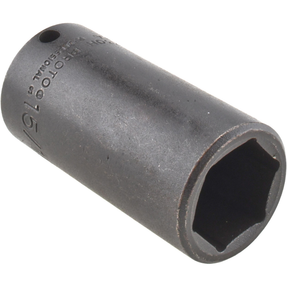 Proto - Impact Socket: 3/8" Drive, 15/16" Socket, Hex Drive | MSC Direct