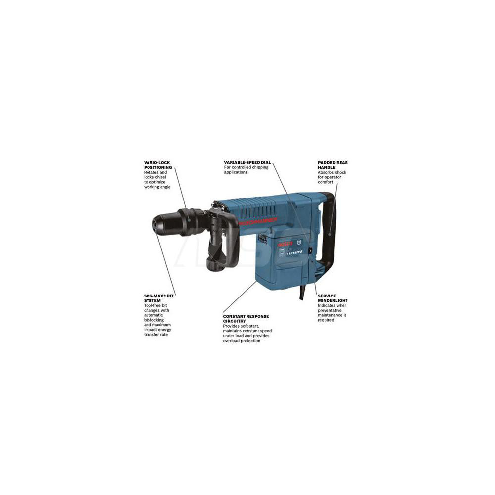 Bosch - 900 to 1,890 BPM, Electric Demolition Hammer - 85013589 - MSC ...