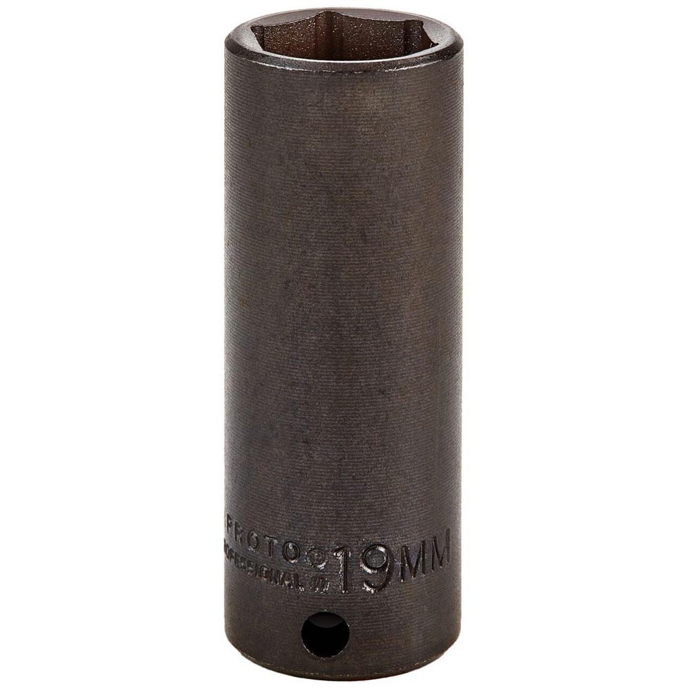 Proto - Impact Socket: 3/8" Drive, 19 mm Socket, Hex Drive | MSC Direct