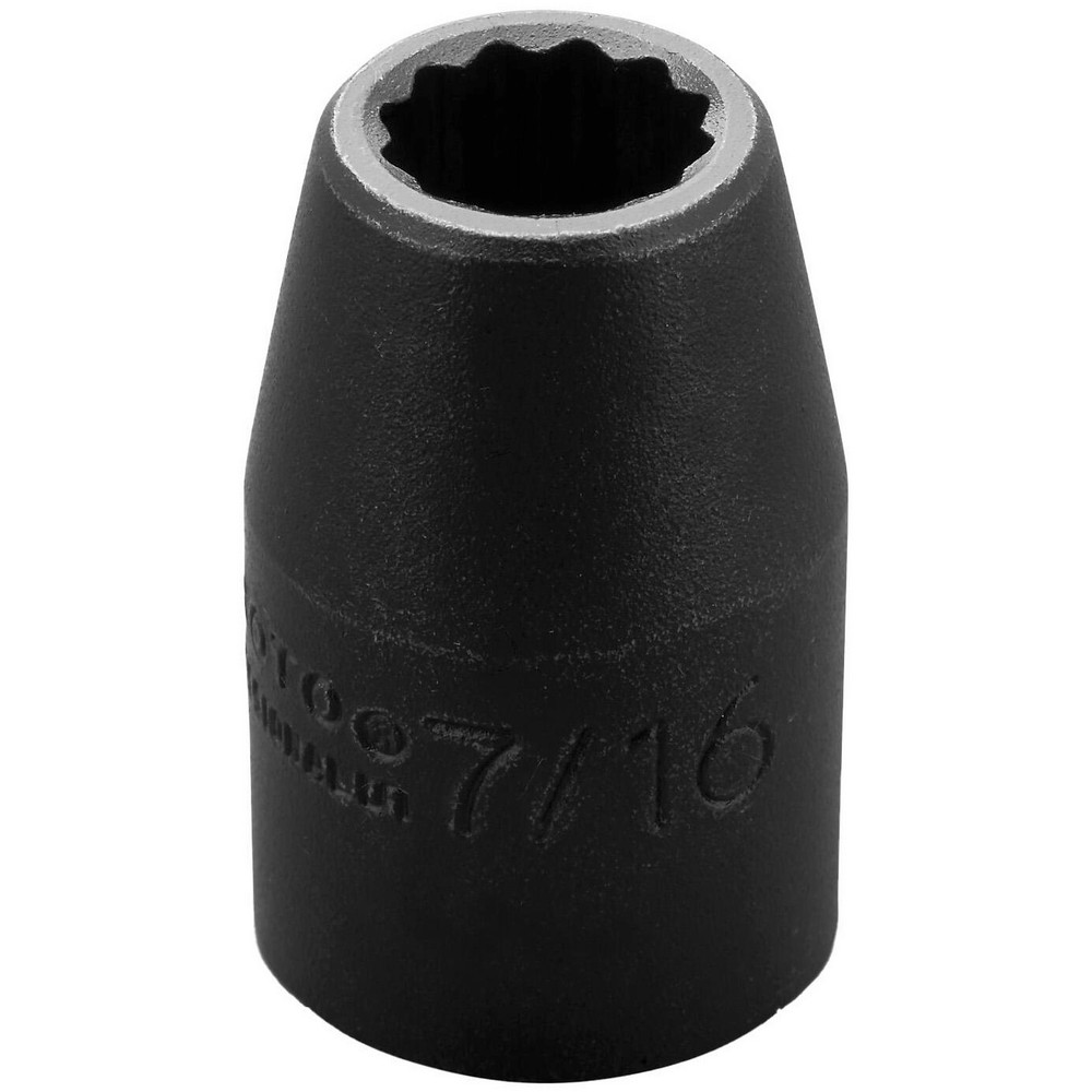 Proto - Impact Socket: 1/2" Drive, 7/16" Socket | MSC Direct