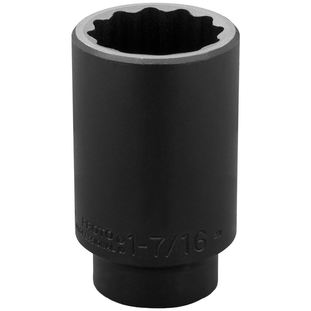 Proto - Impact Socket: 1/2" Drive, 1-7/16" Socket | MSC Direct