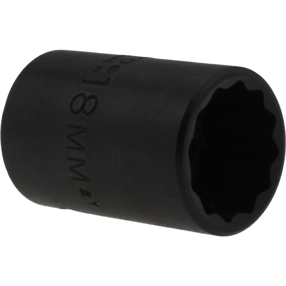 Proto - Impact Socket: 1/2" Drive, 18 mm Socket | MSC Direct