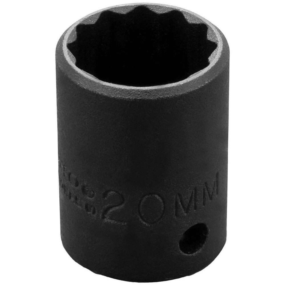 Proto - Impact Socket: 1/2" Drive, 20 mm Socket | MSC Direct