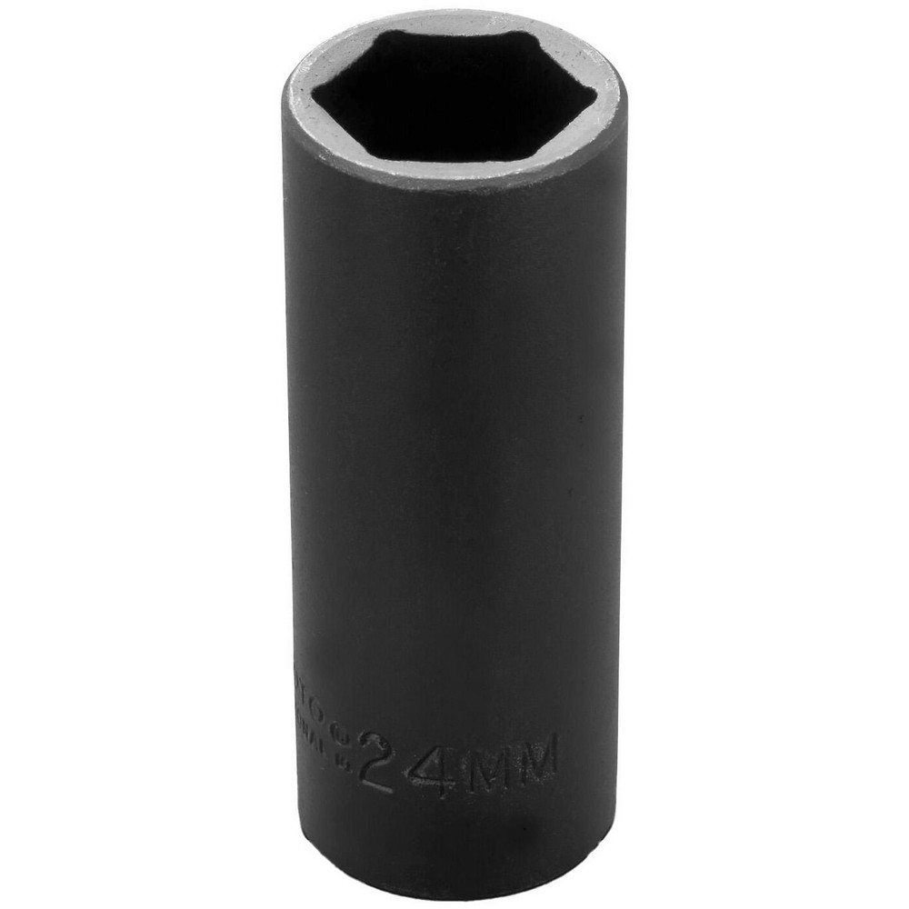 Proto - Impact Socket: 1/2" Drive, 24 mm Socket, Hex Drive | MSC Direct