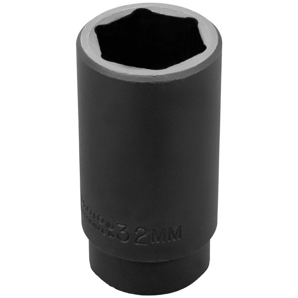 Proto - Impact Socket: 1/2" Drive, 32 mm Socket, Hex Drive | MSC Direct