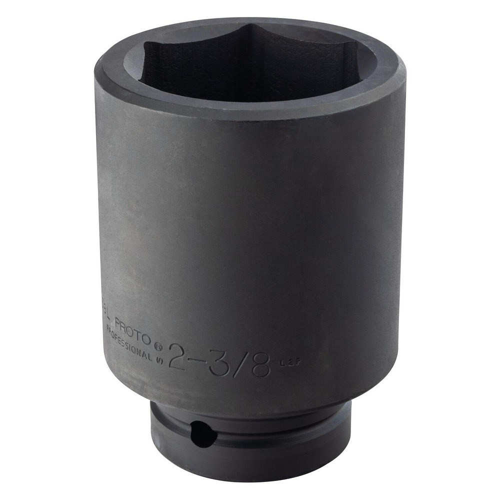 Proto - Impact Socket: 1" Drive, 2-3/8" Socket, Hex Drive | MSC Direct