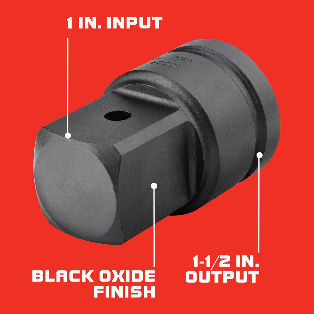 Proto - Socket Adapter: Impact Drive, 1-1/2", 1" | MSC Direct