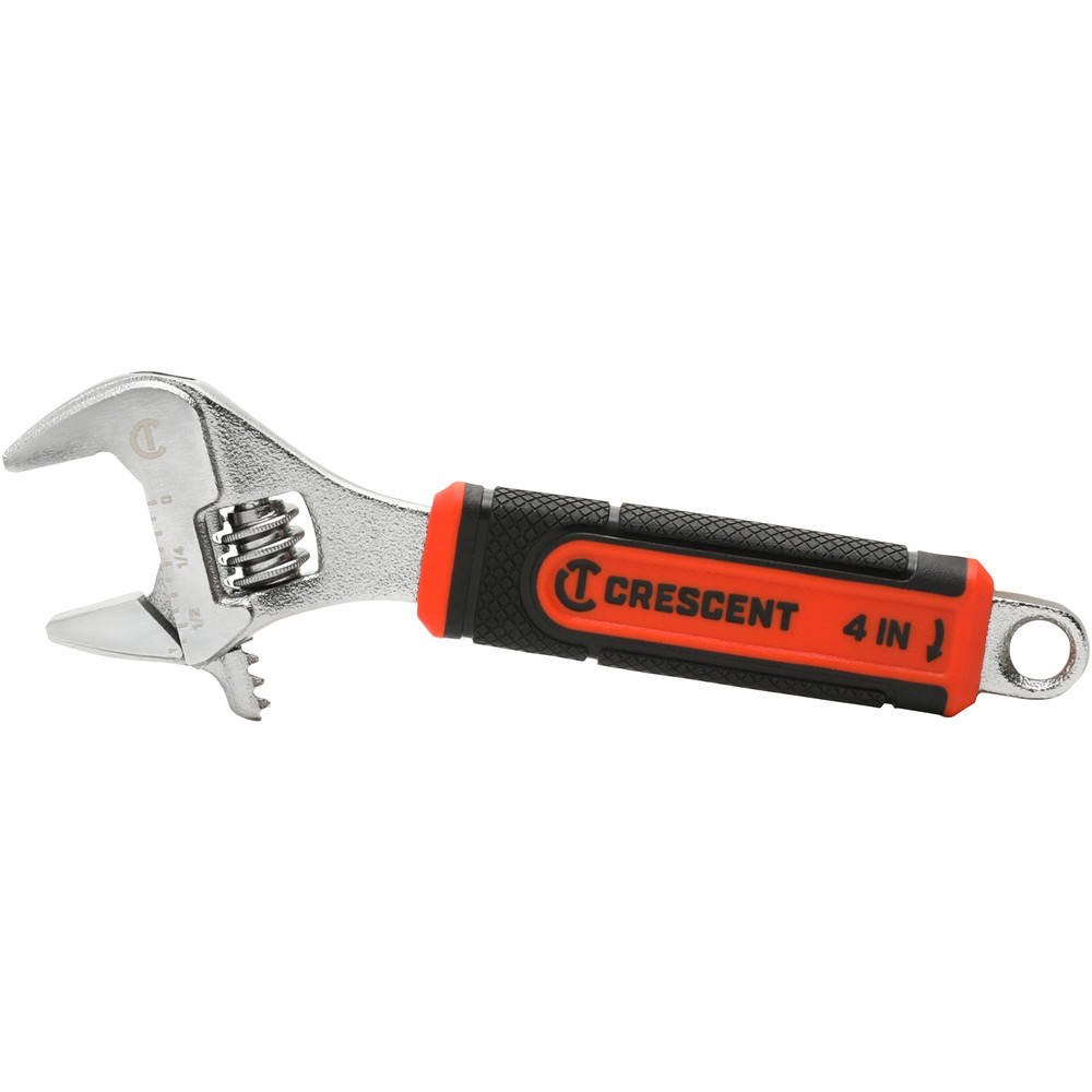 Crescent - Adjustable Wrench: 4" OAL, 9/16" Jaw Capacity | MSC Direct