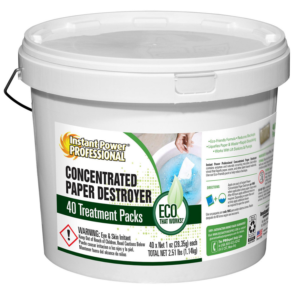 Instant Power Professional - Concentrated Paper Destroyer, Pail | MSC ...