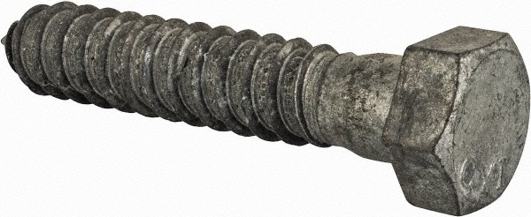 Value Collection - 3/4" Screw, 4" Length Under Head, Steel, Hex Head ...