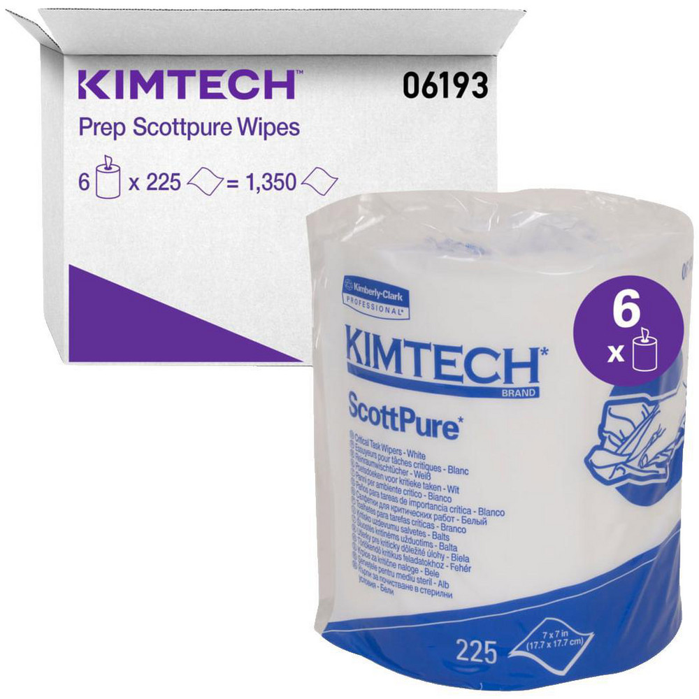 Kimtech - Prep Scottpure Critical Task Wipes, Center-Pull Roll, for Surface Preparation, White ...