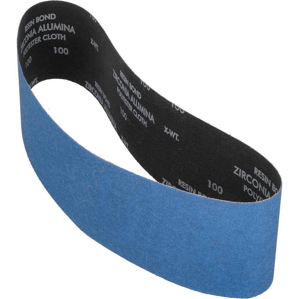 Norton - Abrasive Belt: 4" Wide, 36" OAL, 120 Grit, Zirconia Alumina ...
