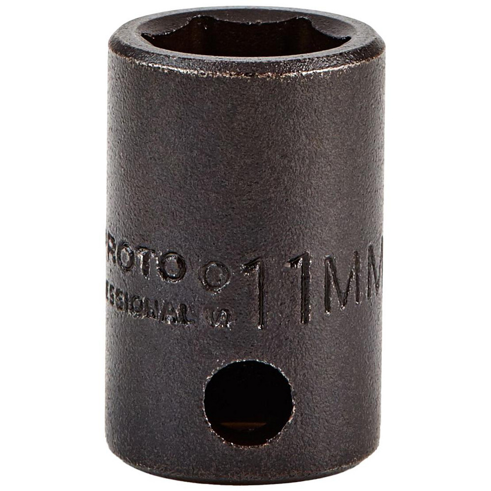 Proto - Impact Socket: 3/8" Drive, 11 mm Socket, Hex Drive | MSC Direct
