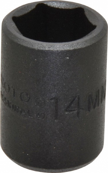Proto - 3/8" Drive 14mm Standard Impact Socket - 85208841 - MSC ...