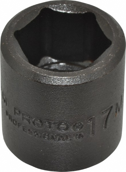Proto - 3/8" Drive 17mm Standard Impact Socket - 85208874 - MSC ...