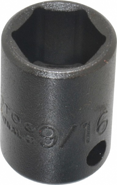 Proto - 3/8" Drive 9/16" Standard Impact Socket - 85209609 - MSC ...