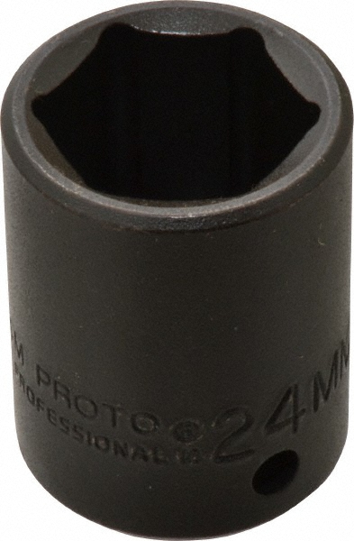 Proto - 1/2" Drive 24mm Standard Impact Socket - 85212348 - MSC ...