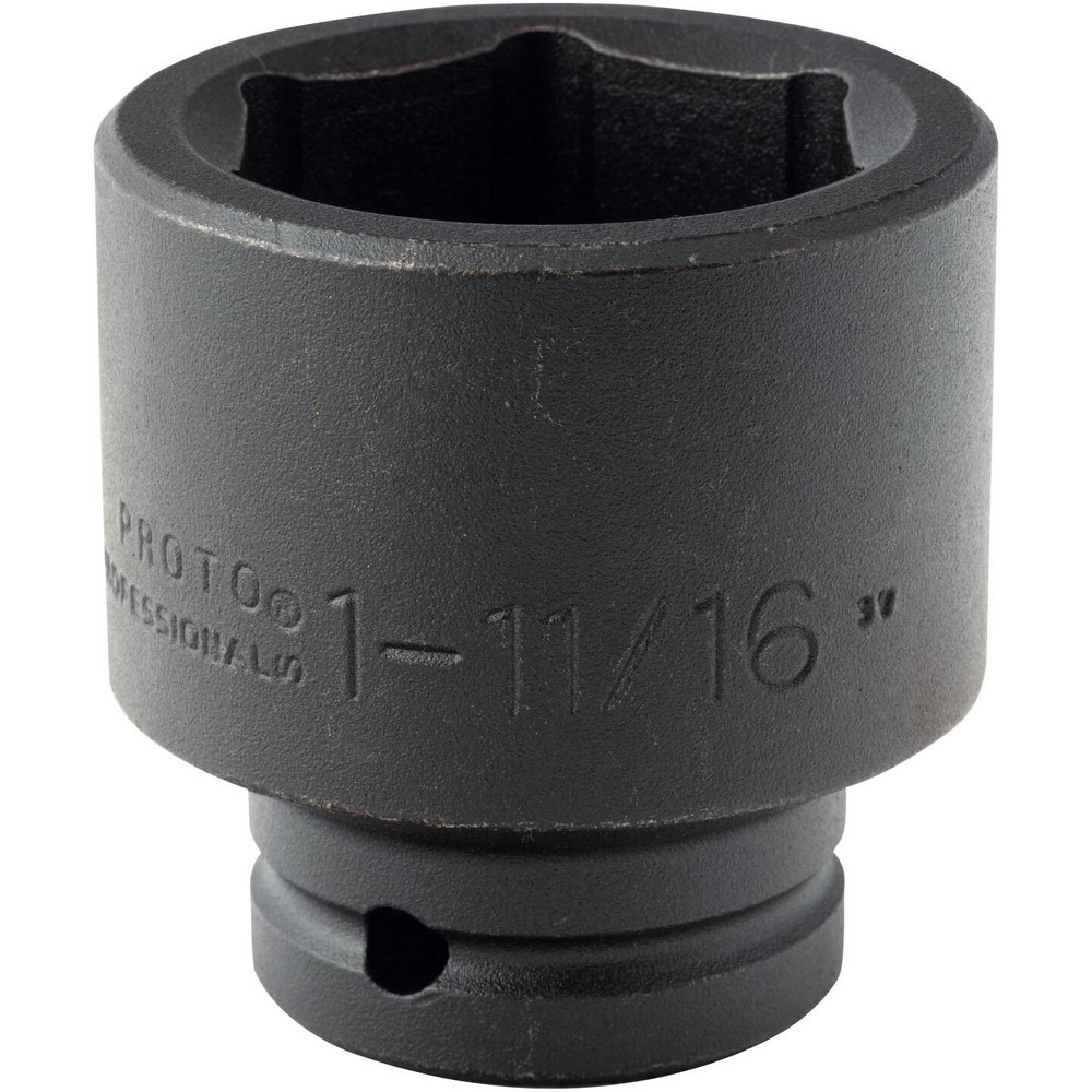 Proto - Impact Socket: 3/4" Drive, 1-11/16" Socket, Hex Drive | MSC Direct