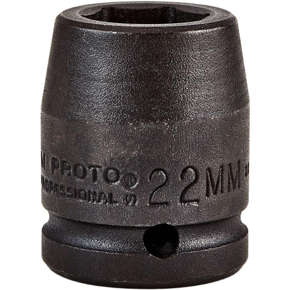 Proto - Impact Socket: 3/4" Drive, 22 mm Socket, Hex Drive | MSC Direct